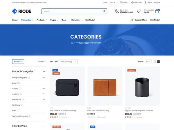Riode - Ultimate eCommerce Template