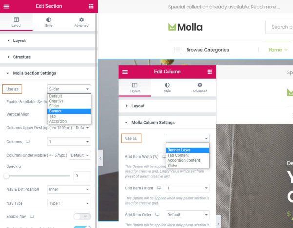Extended Widgets – Molla WordPress Documentation