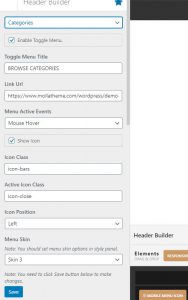 Displaying Menus – Molla WordPress Documentation