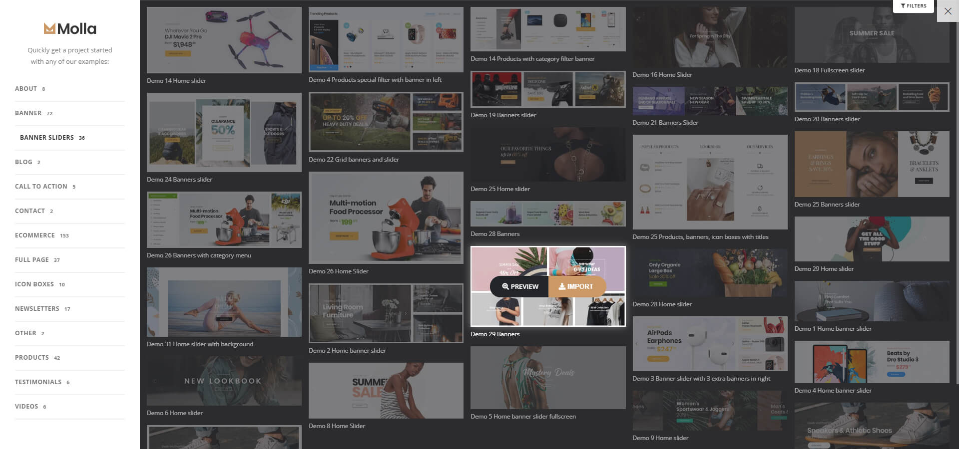 Molla Studio – Molla WordPress Documentation