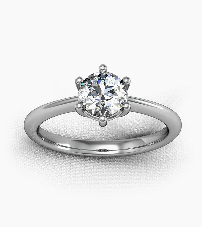 Diamond & Silver Advanced Ring - Diamart
