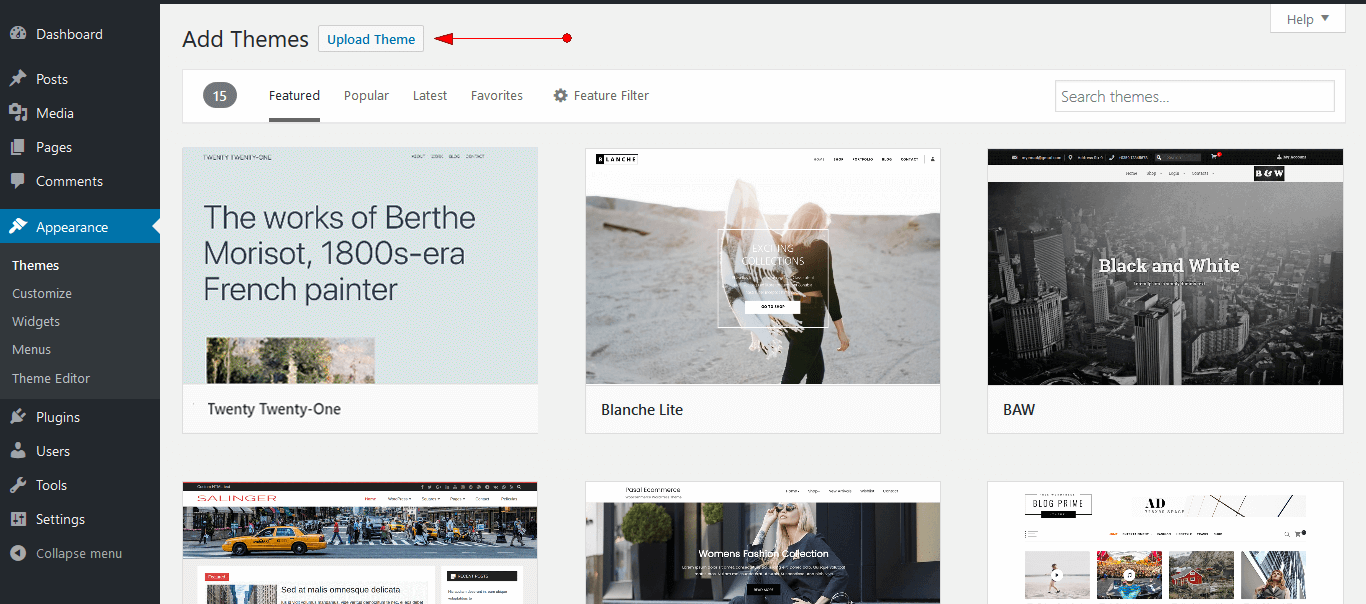 How to Install via WordPress – Documentation